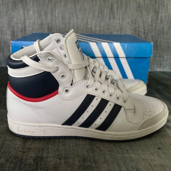 adidas | Shoes | Adidas Top Ten Hi 4th Anniversary Hitop Basketball Shoes Mens Size 95 | Poshmark